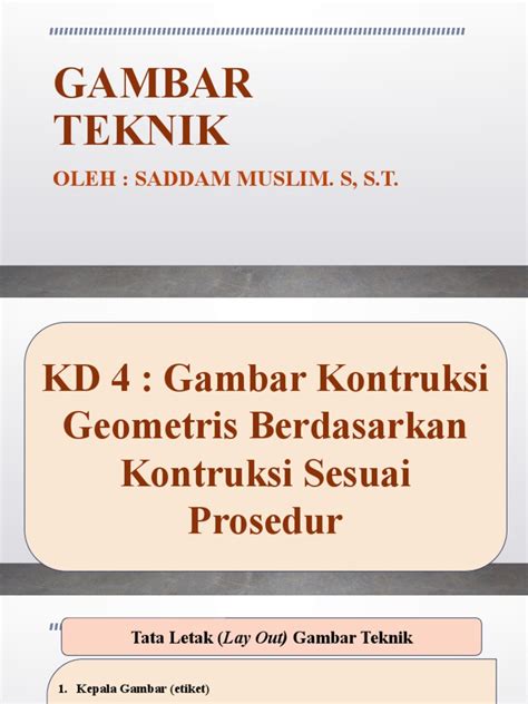 Ppt Gamtek Kd 4 Pdf