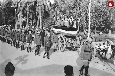 عکس؛ سفر در زمان؛ مراسم تشییع جنازه غازی بن فیصل، پادشاه عراق؛ سال 1318