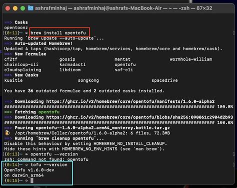 install opentofu using homebrew ashraf minhaj posted on the topic