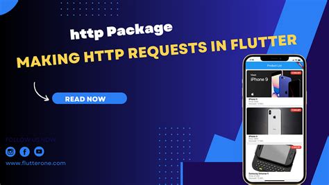 making requests in flutter using the package a complete