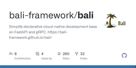 github bali framework bali simplify declarative cloud native