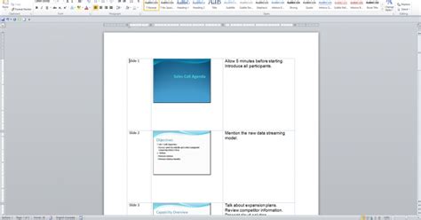 How To Export PowerPoint Speaker Notes To Microsoft Word