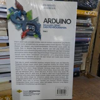 Jual Arduino Belajar Cepat Dan Pemrograman Edisi 2 Shopee Indonesia