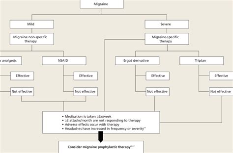 Migraine Headache Diagram