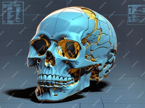 Premium Ai Image Ct Scan Report Skull