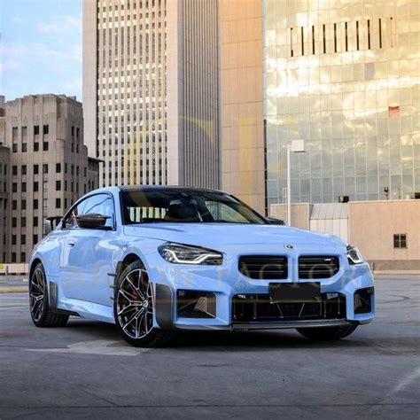Bmw G87 M2 M Performance Style Pre Preg Carbon Fibre Front Splitter 23