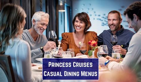 Princess Casual Dining Menus For 2026 For All Ships