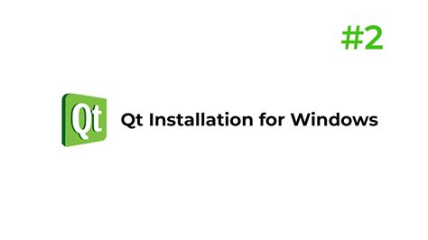 C Qt Qt Installation for Windows Windows ortamında Qt kurulumu YouTube