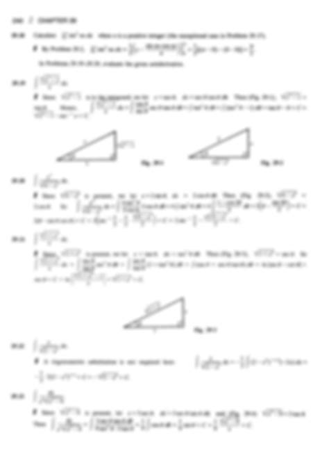 Solution Mg University Solved Problems In Calculus Chapter 29 Trigonometric Integrands And
