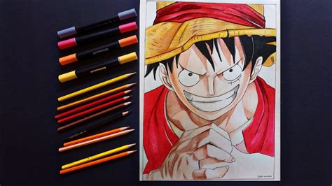 How To Draw Luffy One Piece Youtube