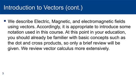 01a vector calculus review lecture slides pdf