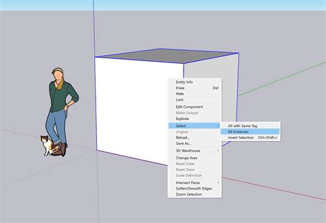 How To Automatically Select All The Same Components Sketchup