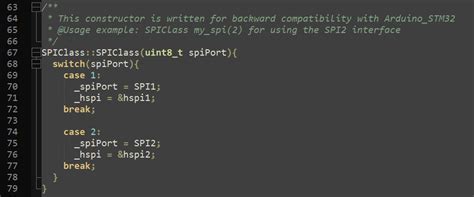 Using Spi1 And Spi2 On Opencm 904 In Arduino Mode · Issue 108