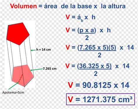 Prisma Cuadrangular Formula Volumen