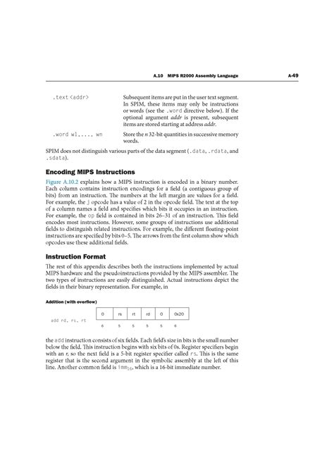 SOLUTION Mips Instructions Formats Studypool