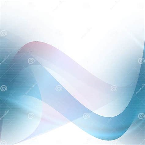 White And Blue Abstract Background Wave Lines Texture Stock