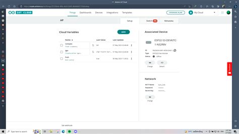 I Have To Press F5 For Cloud Variable Update In Things Cloud Iot