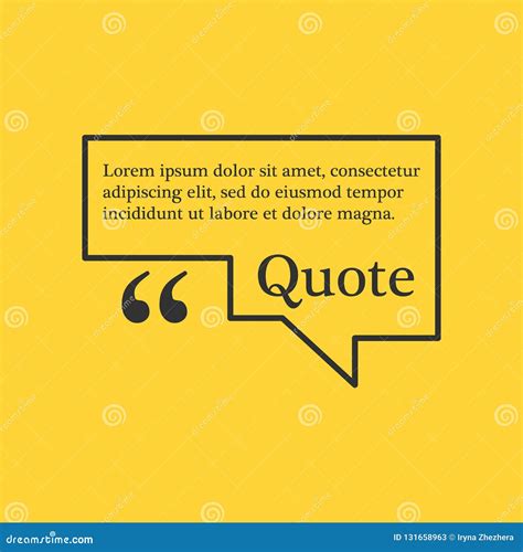 Quotation Mark Speech Bubble Chat Bubble Editable Stroke Vector Illustration Stock Vector