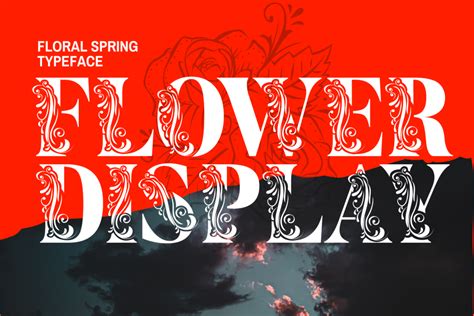 Flower Display Demo Font · 1001 Fonts
