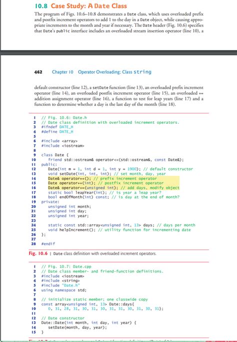 Solved 3 Consider The Class Date Shown In Ch 10 On Pages