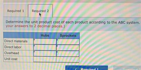 solved exercise 7 13 algo computing abc product costs