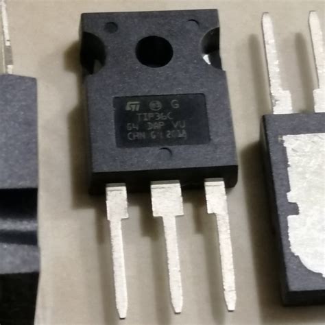 Tip36c Tip36 Tip 36c St Transistor Pnp High Power 25a 100v To 247 Lazada Indonesia