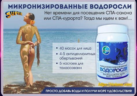 Маски из водорослей – одно из самых простых и эффективных средств по ...