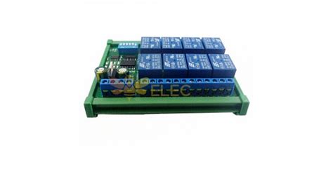 R D A DC V Channel RS Relay Module Modbus RTU UART Remote Control Switch