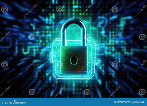 Digital Padlock A Cyber Security Network And Data Protection