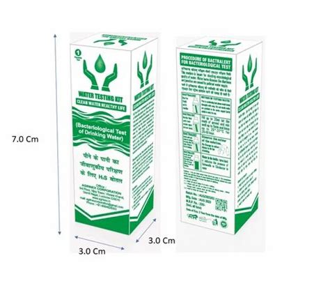 Portable Drinking Water Bacteria Test Kit Packaging Type Bottle At Rs