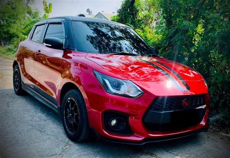 Suzuki Swift กับการตกแต่งสไตล์สปอร์ต พร้อมสีตัวถัง Ablaze Red Pearl สุดเร้าใจ จากพี่ ๆ All New