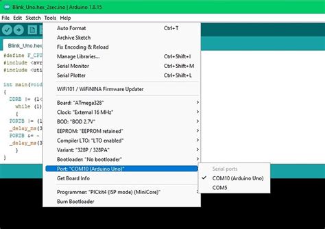 Compilation Fails Due To No Upload Port Specified IDE X Arduino Forum