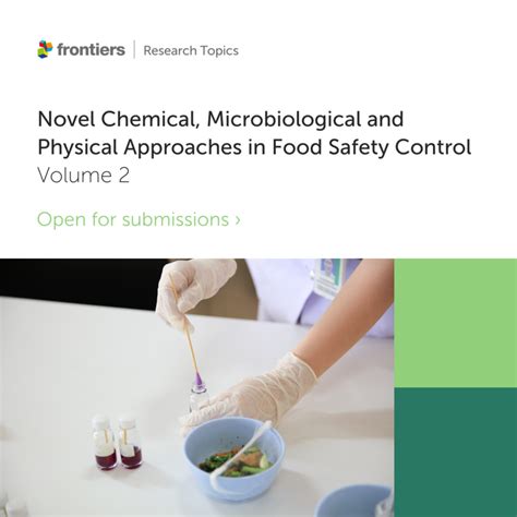 PDF Novel Chemical Microbiological And Physical Approaches In Food Safety Control Volume