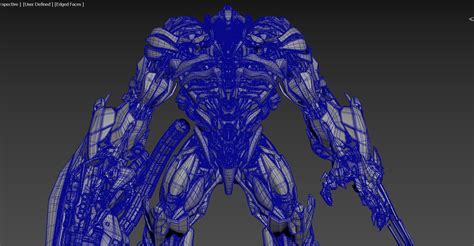 Artstation Rigged Transformers Shockwave 3d Model Resources