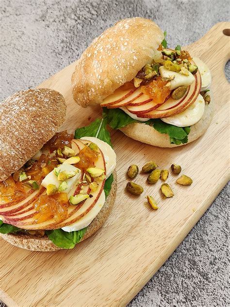 애플 브리치즈 샌드위치 루꼴라 샌드위치 만들기 브리치즈 먹는법 15분컷요리