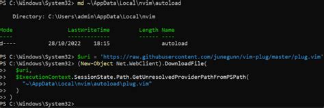 How To Install Neovim Nvim On Windows
