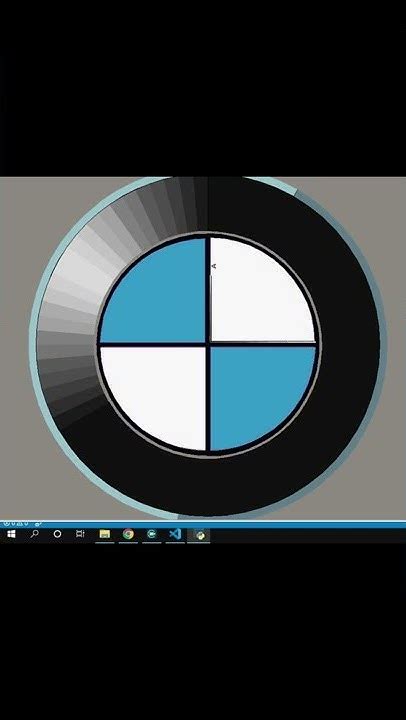 Bmw Logo Drawing Using Python Turtle Shortsytshortspython Youtube