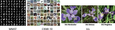 The Datasets Used In Our Experiments Left MNIST Middle CIFAR Download Scientific