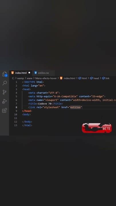 Como Enlazar Html5 Con Css3 Youtube