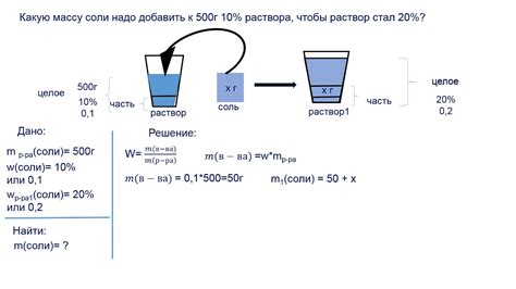Массовая доля вещества в растворе задачи часть 3 химия 8 класс Youtube