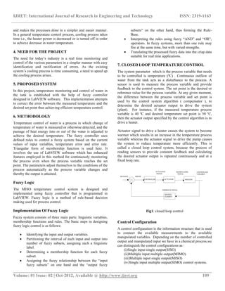 Fuzzy Based Control Using Labview For Miso Temperature Process PDF