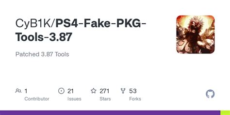 Releases CyB1K PS4 Fake PKG Tools 3 87 GitHub