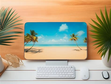 Premium Photo Ergonomic Mouse Pad Mockup For Comfortable Computing Ai