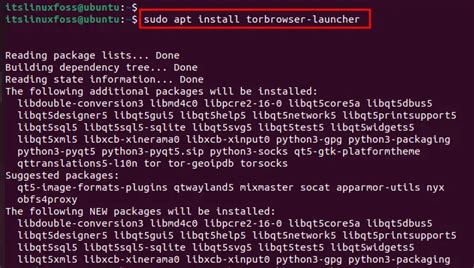 Easily Install Tor Browser In Ubuntu And Other Linux Its Linux Foss