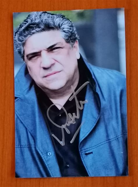 Vincent Pastore The Sopranos Signed Autographed Photo 6x4