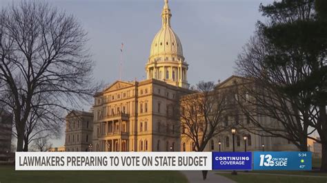 Lawmakers Preparing To Vote On State Budget