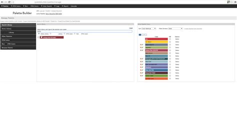Palette Manager Live Home