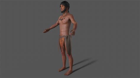 Hominid Character 3d Model By Huang9527 Hominid Character 3d Model By Huang9527
