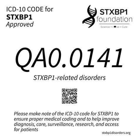 Stxbp1 Has An Icd 10 Code — Stxbp1 Foundation