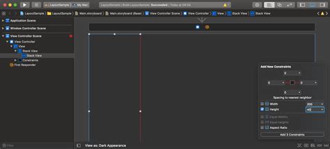 Stack Layout With Interface Builder Swift Sections Medium